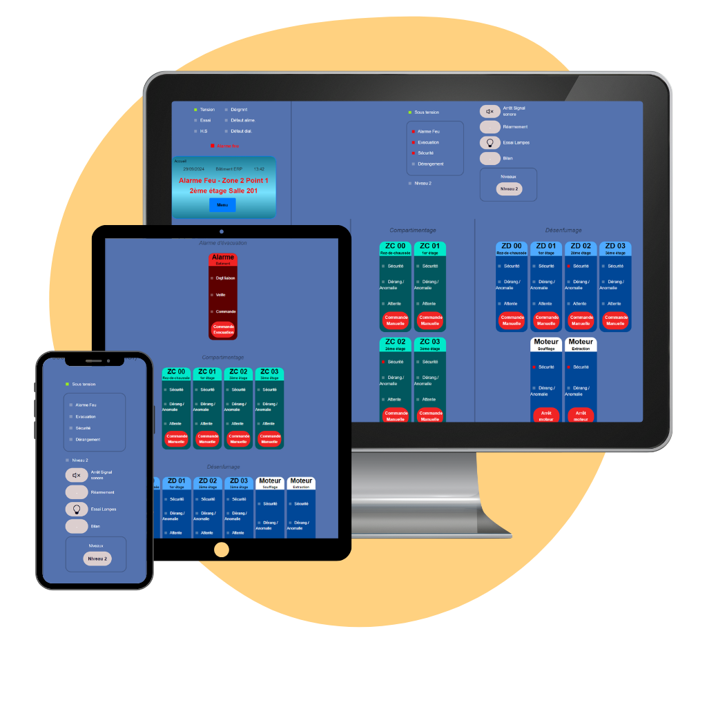 Accueil - Web-SSI | Le simulateur de Systeme de sécurité Incendie en ligne
